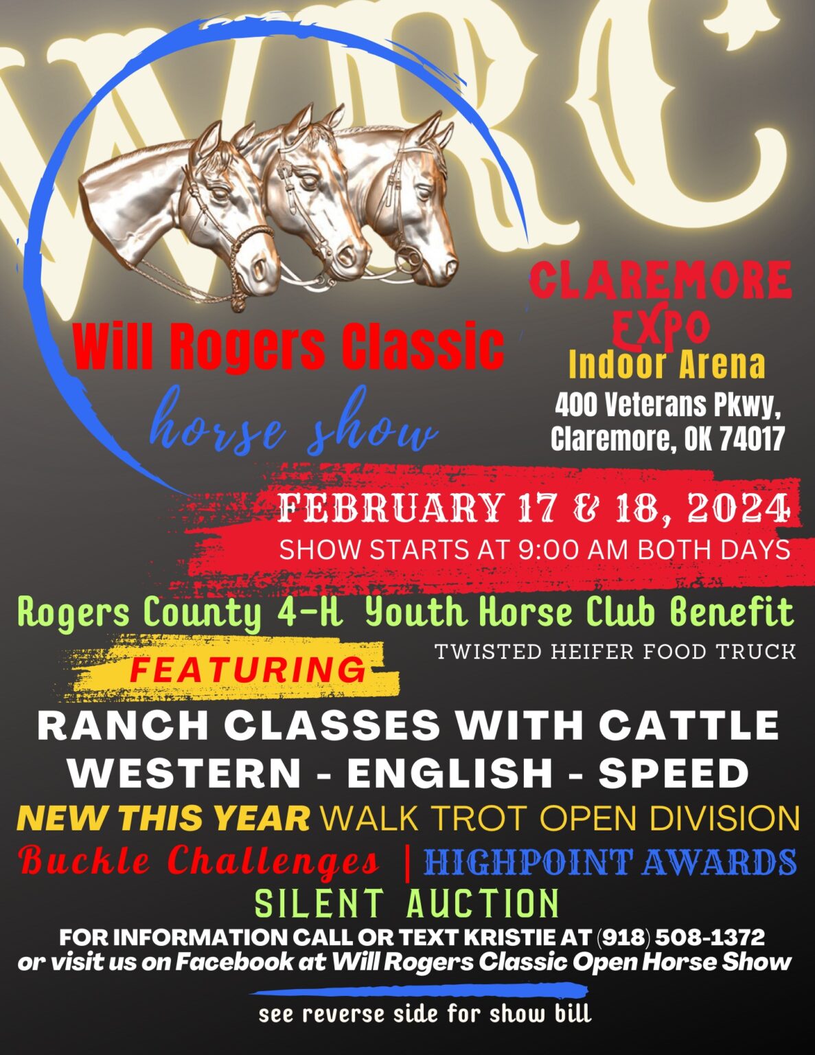 Events from February 18 – September 15, 2023 – Rogers County Fair